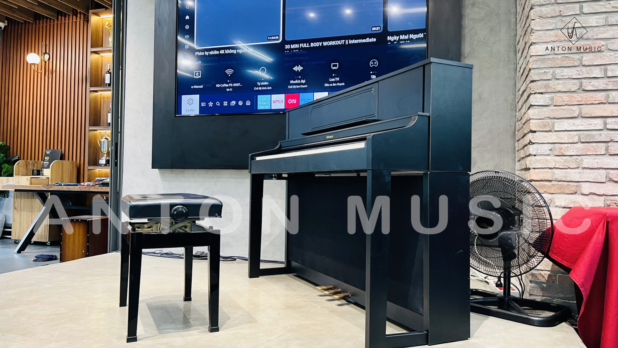 Piano Roland LX7 | Đàn Piano Điện Lai | Model Phím Gỗ Cao Cấp