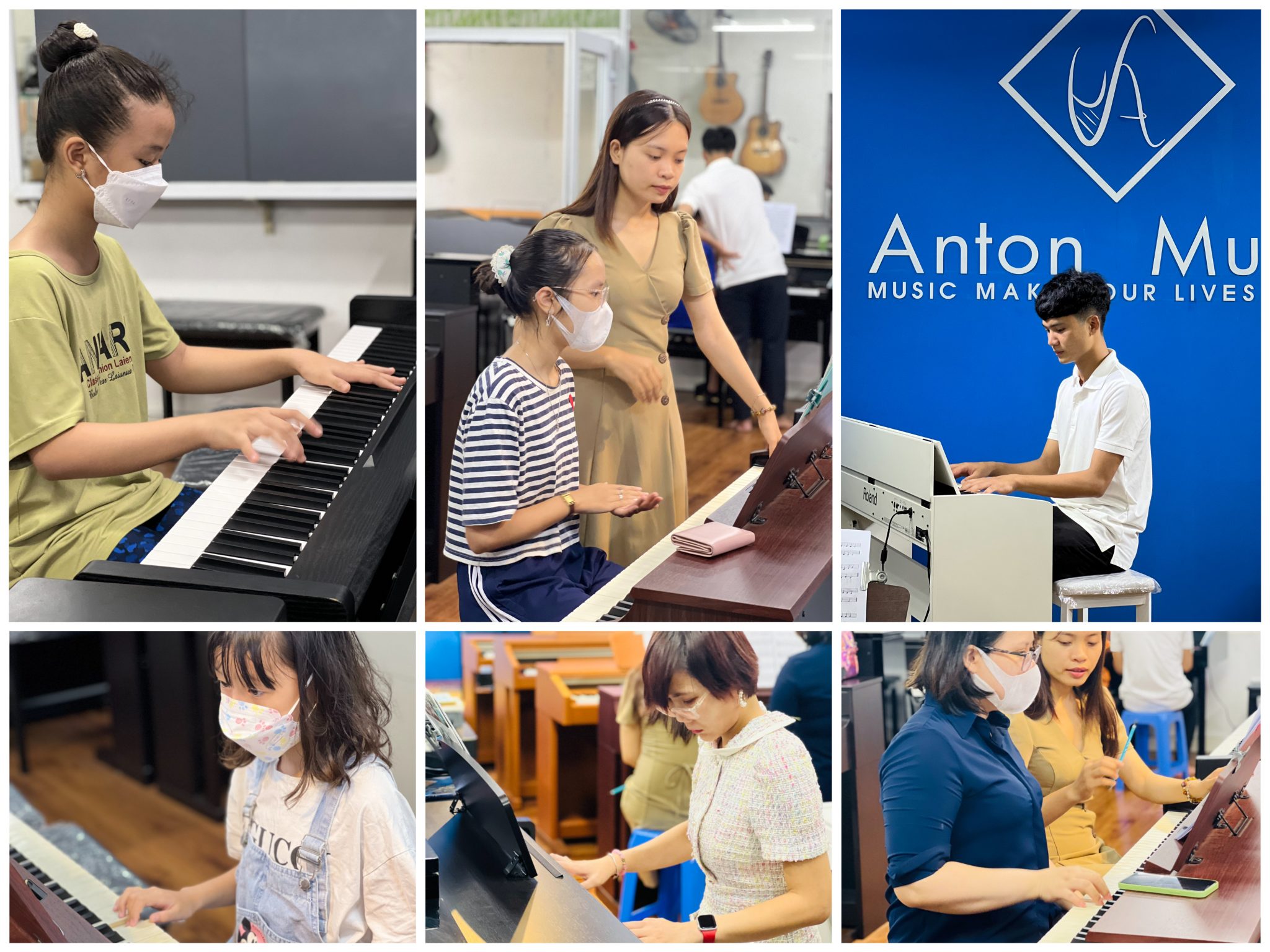 Lớp học đàn Piano Thủ Đức - Trung tâm âm nhạc Anton Music - Mua bán ...