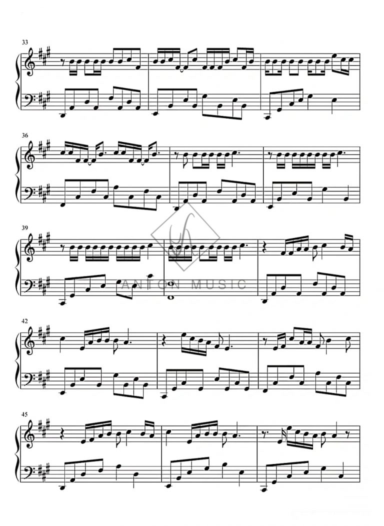 Sheet Piano Thiếu Niên Hoa Hồng (玫瑰少年) Và Câu Chuyện Bi Thương